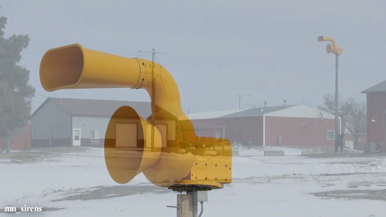 ACA Allertor 125 Siren Test - Alert - Collins, Iowa - YouTube