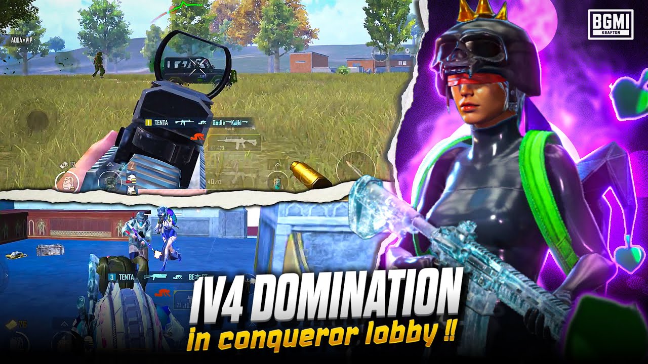 CONQUEROR PRO PLAYERS VS ME | Fastest squad wide🔥| BGMI - YouTube