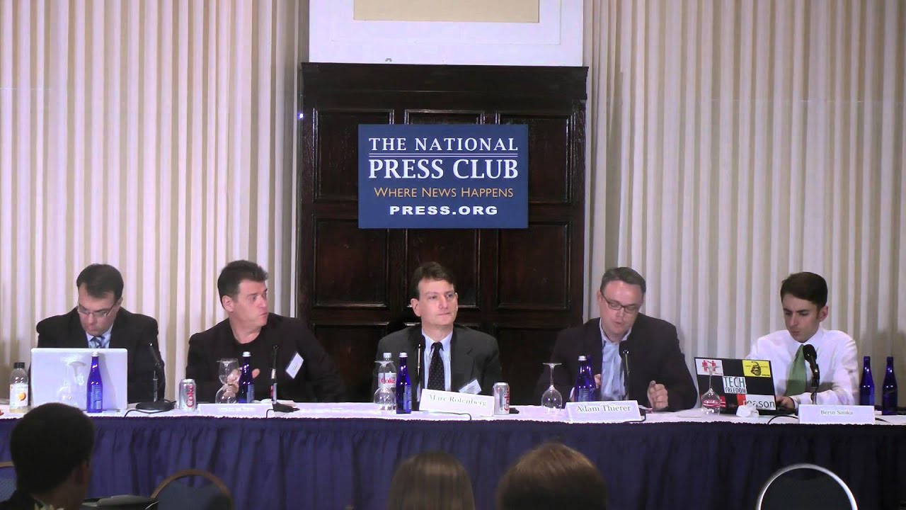 TechFreedom 2012-07-18 - The Great Privacy Debate - YouTube