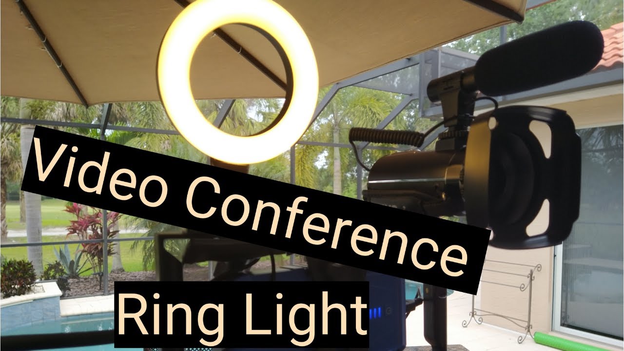 Video Conference Ring Light - YouTube