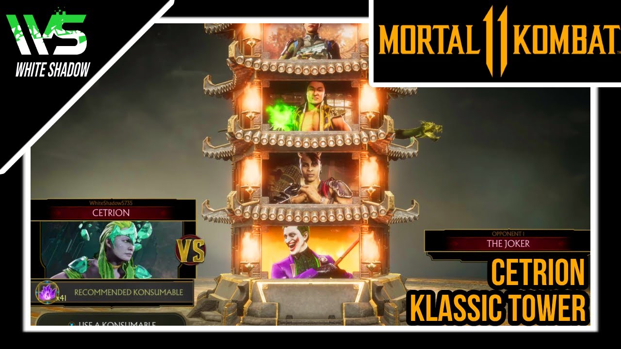 Mortal Kombat 11 | Cetrion Klassic Tower + ENDING - YouTube