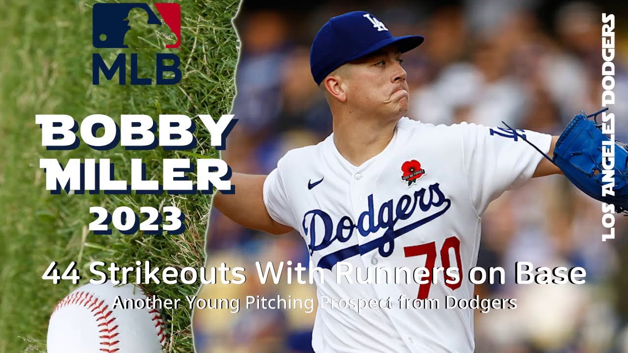 Bobby Miller's 44 SO with runners on base | MLB highlights - YouTube