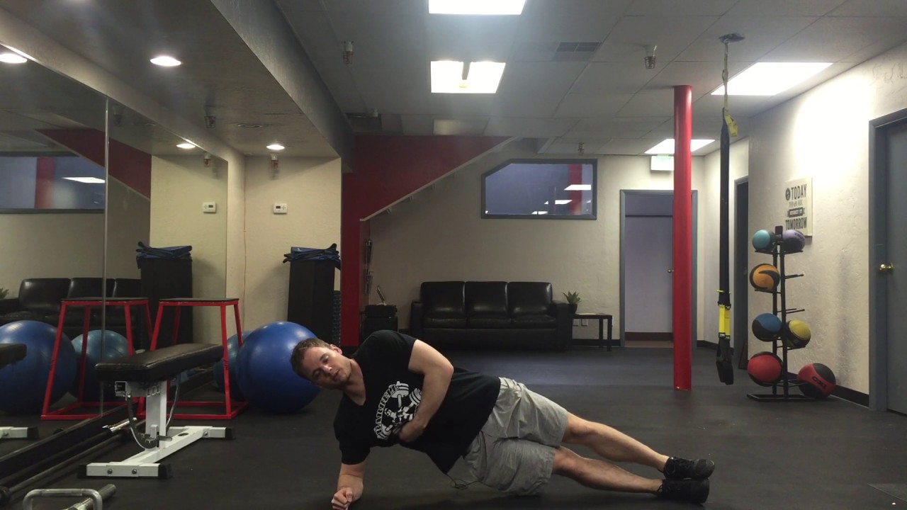 Side Plank Core Exercise - YouTube