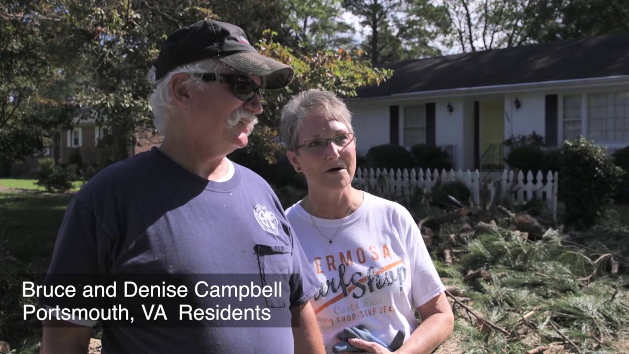 Con Edison Crews Help Restore Power to Hard Hit Areas in Virginia - YouTube