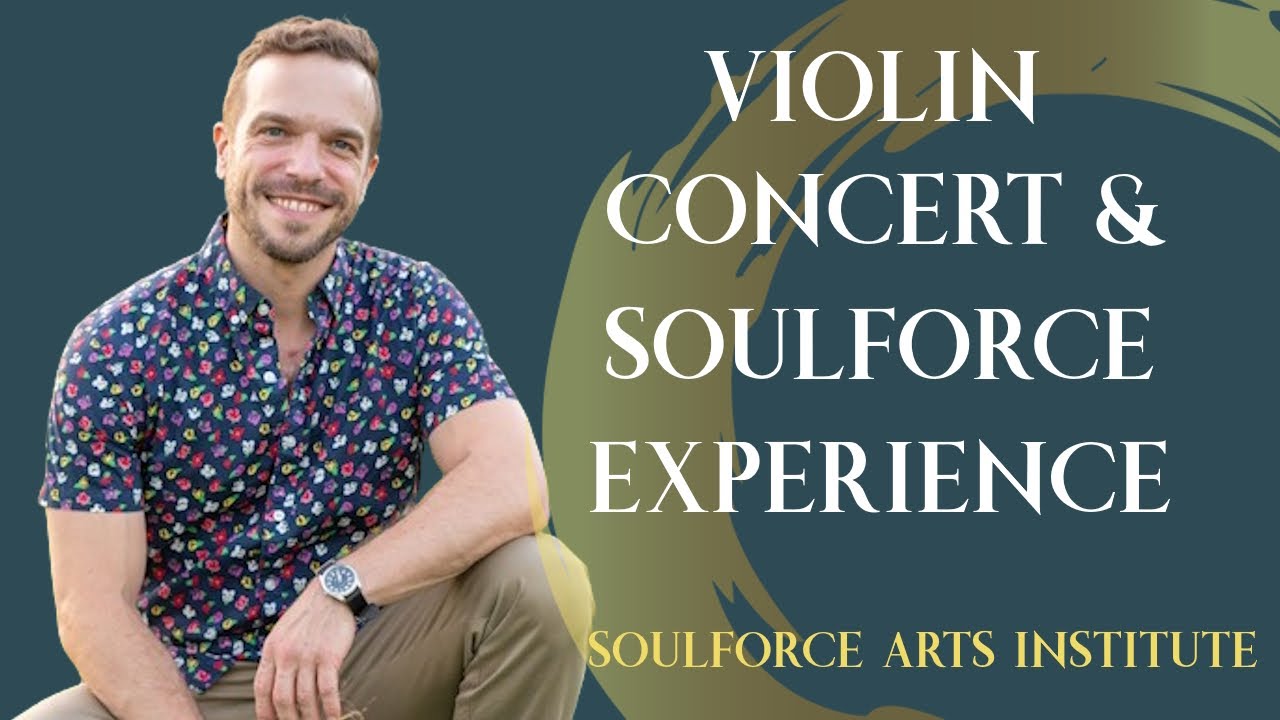 Soulful Violin Concert and Inspiring Talk the About Purpose of the Arts ...
