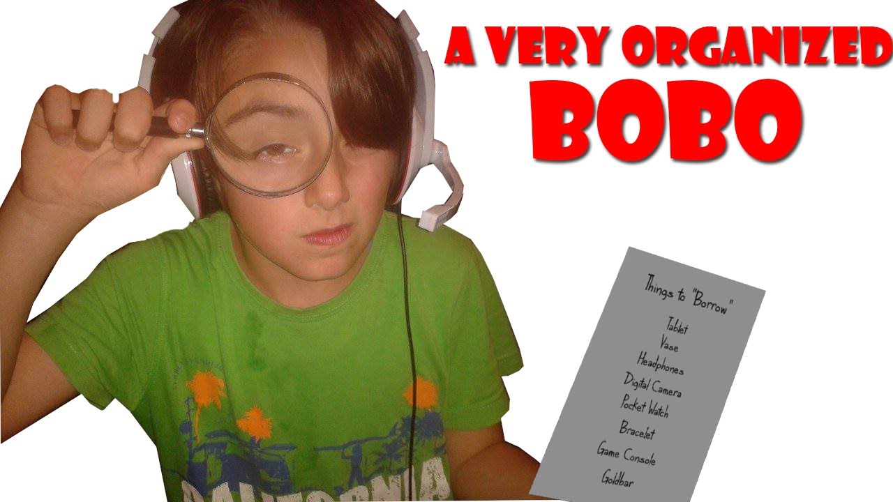 A Very Organized Bobo - YouTube