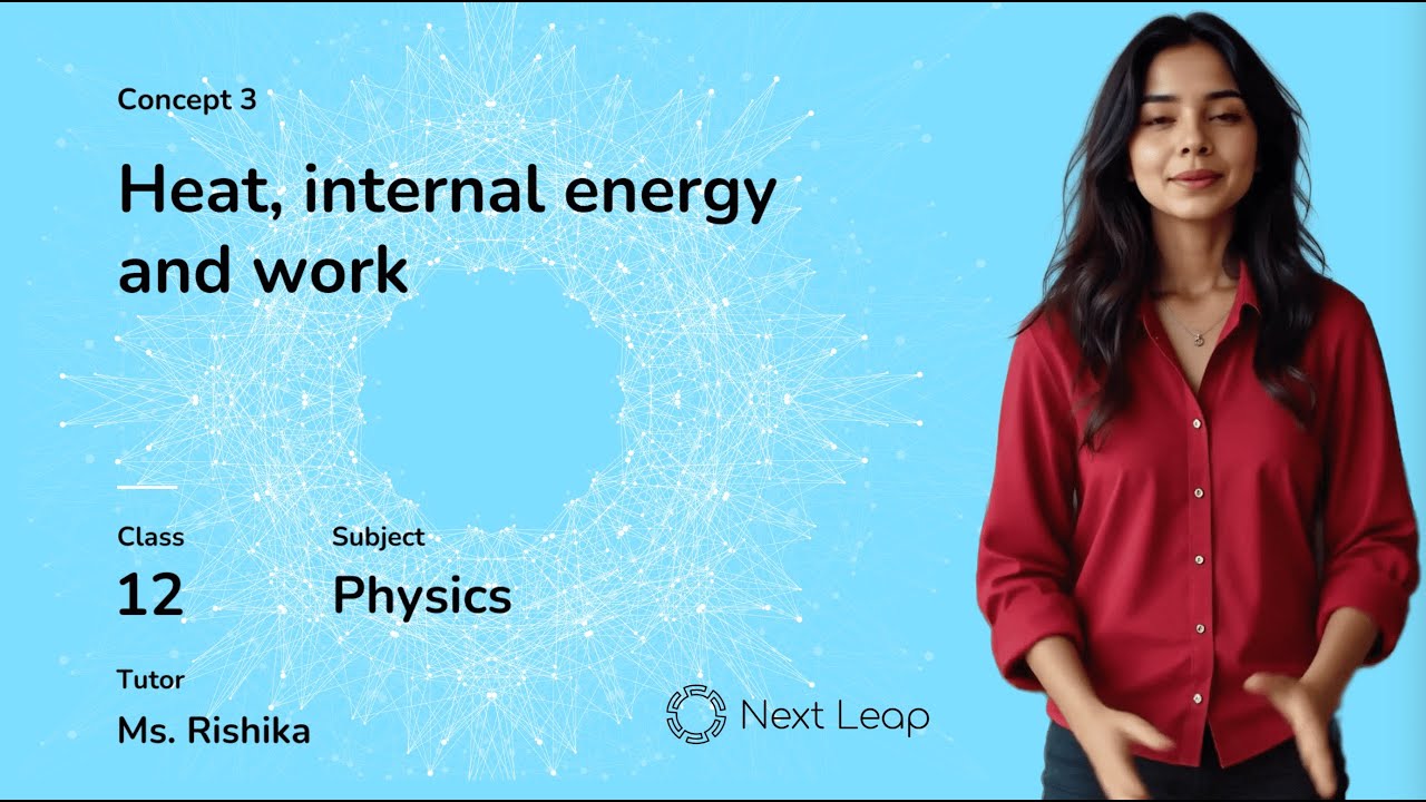 Heat, Internal Energy, and Work | Class 11 Physics | Thermodynamics ...