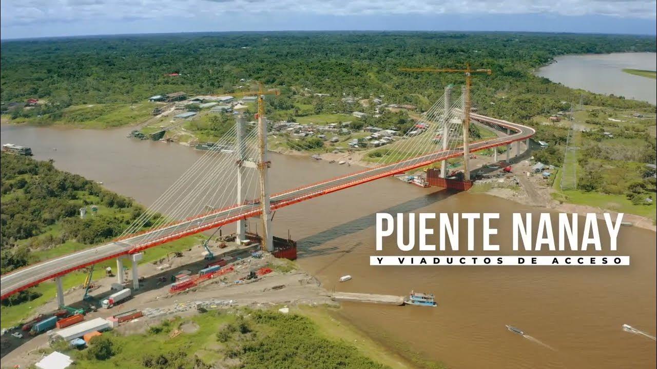 Puente Nanay y Viaductos de Acceso - Proceso Constructivo - YouTube