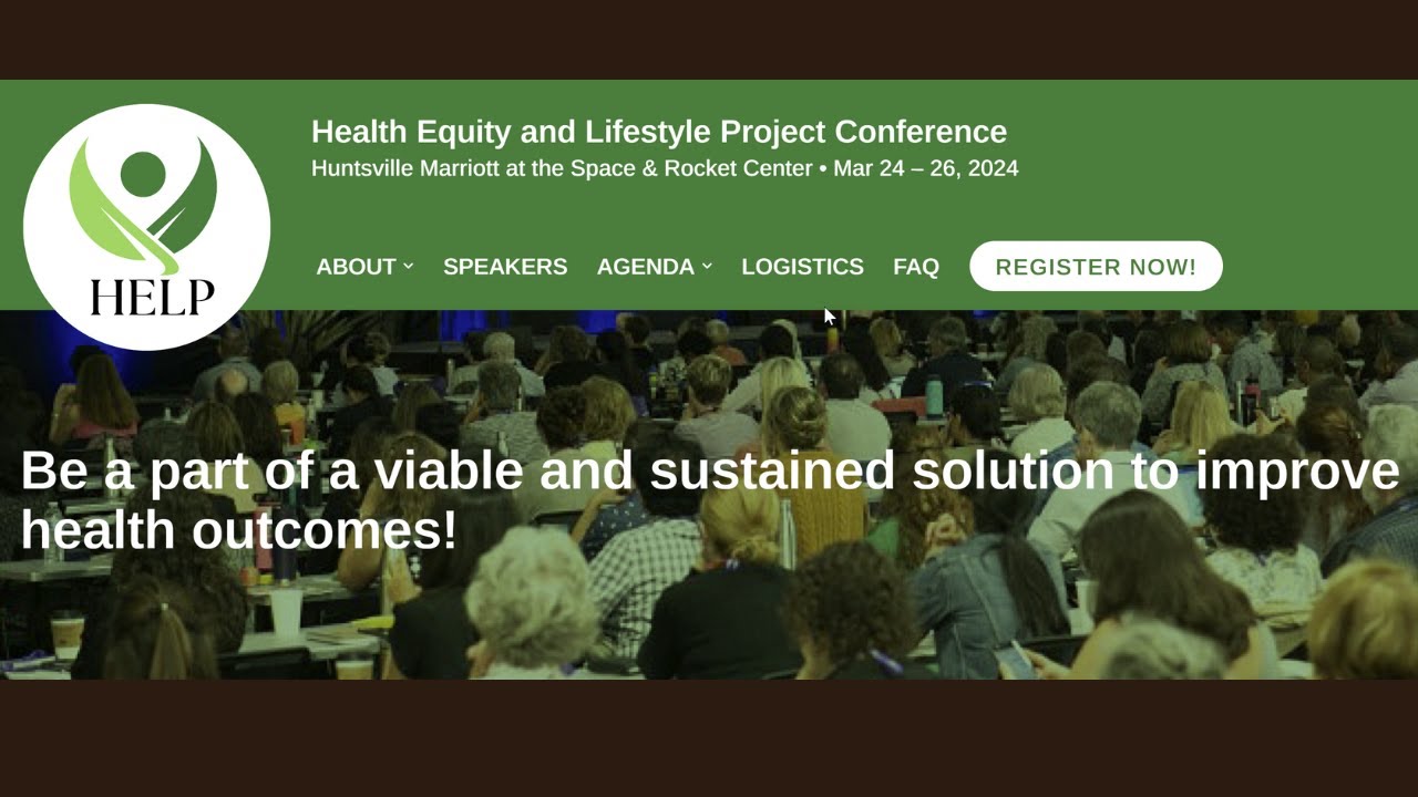 Health Equity and Lifestyle Project HELP Conference - YouTube
