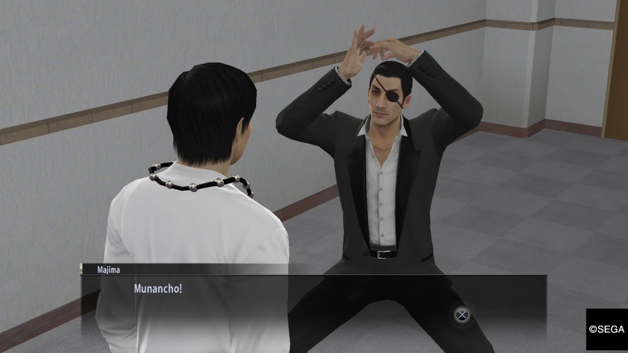 Yakuza 0 - Majima doing the hustle - YouTube