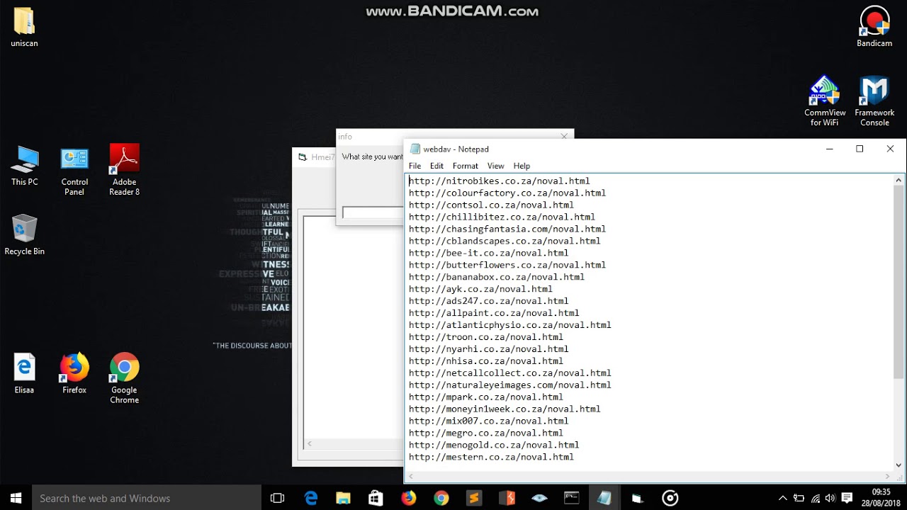Deface POC webdav menggunakan Tools Rootkit Hmei7 - YouTube