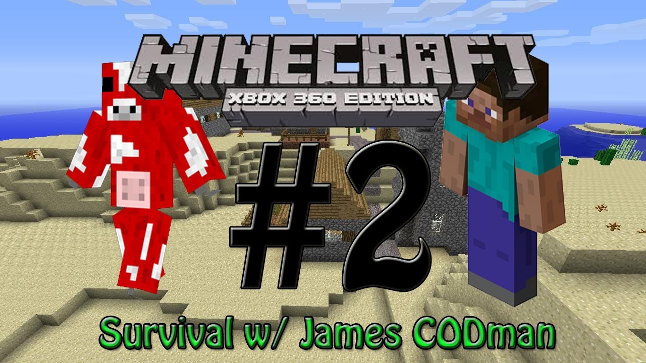 Minecraft Survival w/ James CODman - Episode 2 - YouTube