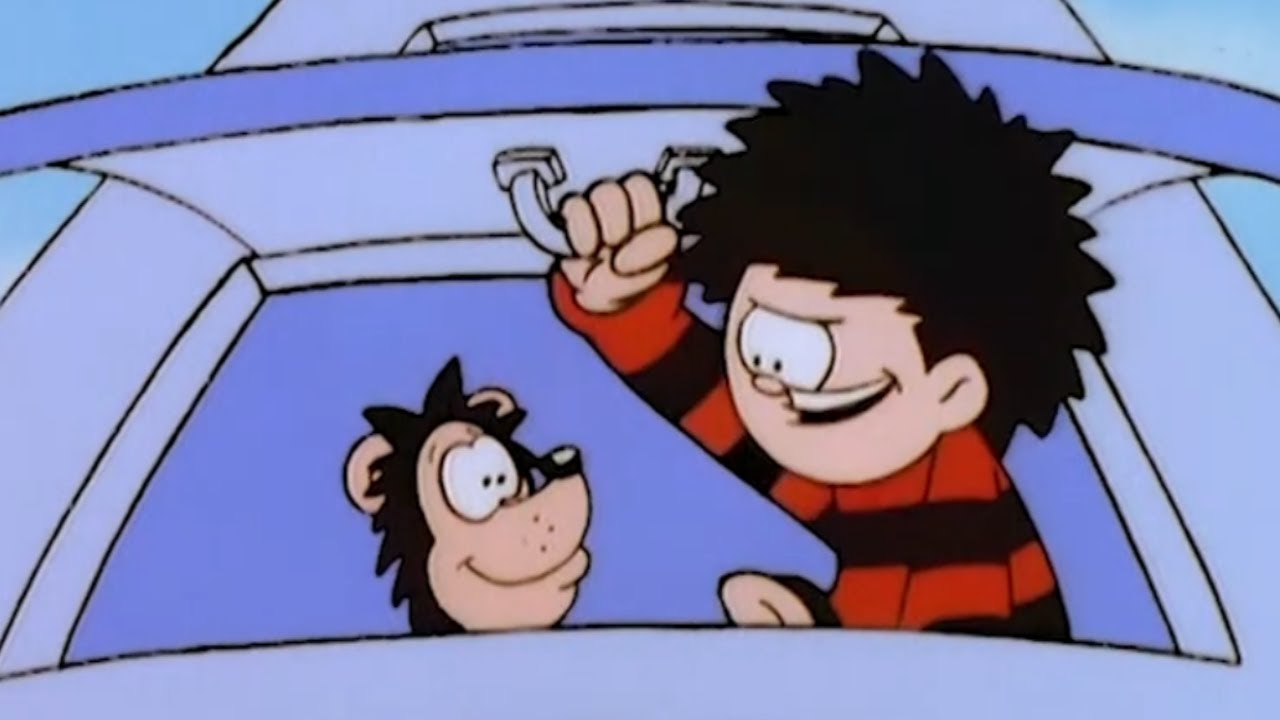 Dennis Sneaks In | Funny Toon Moment | Dennis the Menace - YouTube