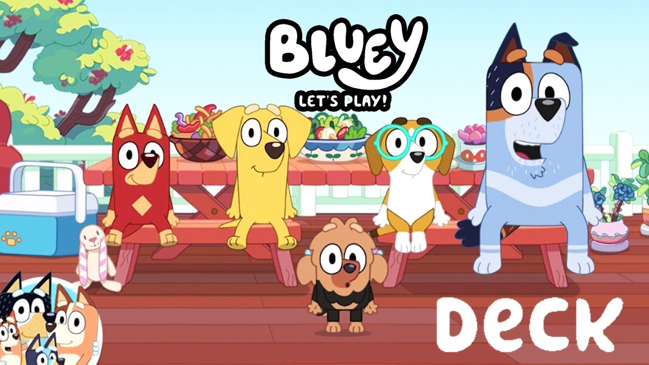 ⭐Bluey: Let's Play! Fun Kids Game for Boys & Girls - New Episode Deck⭐ ...