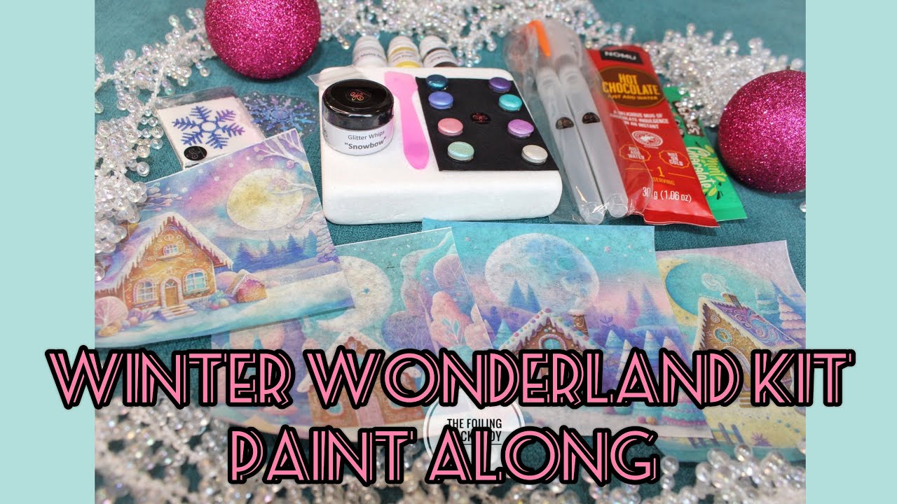 Live Winter Wonderland Kit Paint Along - YouTube