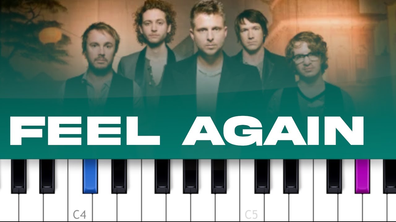 OneRepublic - Feel Again (piano tutorial) - YouTube