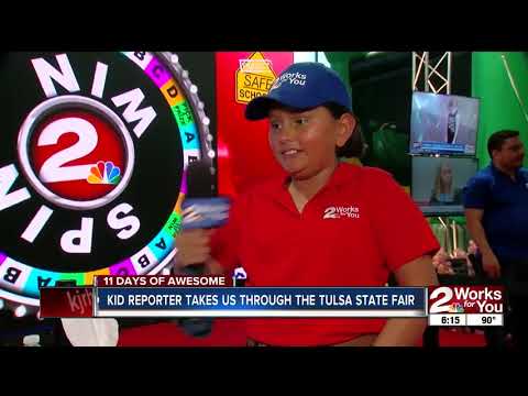 Kid reporter takes us through the Tulsa State Fair