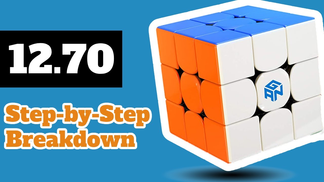 12.70 Rubik's Cube Solve: Step-by-Step Breakdown & Improvement Tips ...