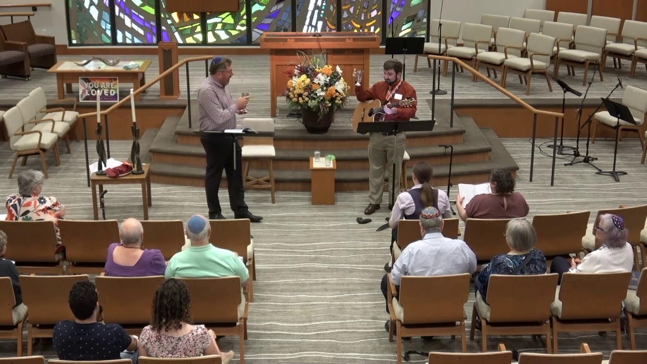 Erev Shabbat Worship, Temple Beth El, Madison, Wisconsin September 19 ...