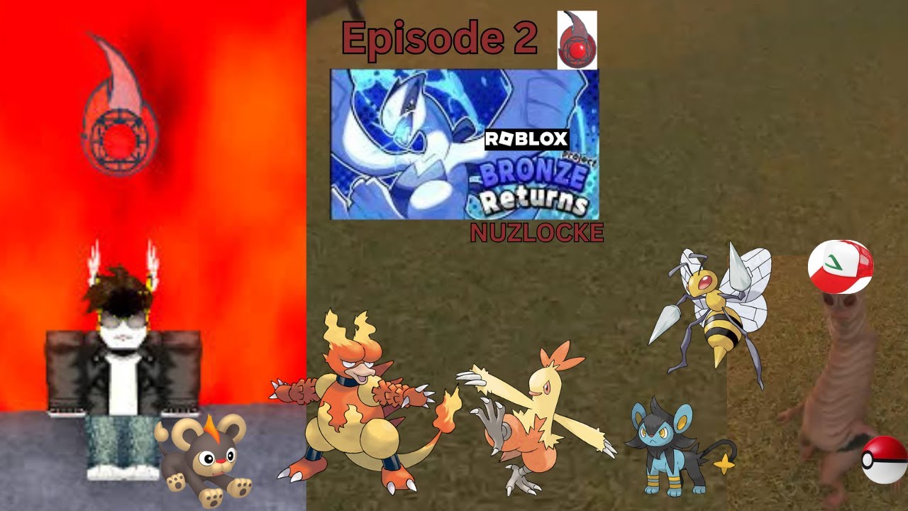 Roblox: Pokémon Brick Bronze Returns Nuzlocke (Episode 2) - YouTube