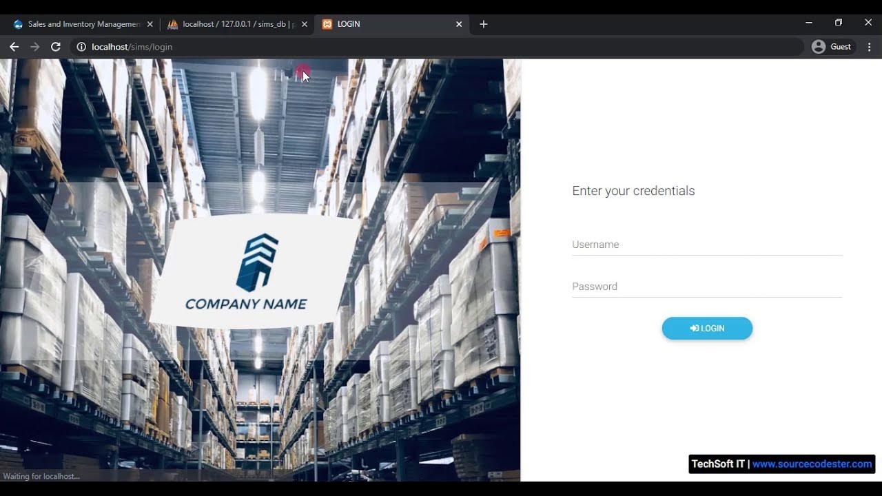 Sales and Inventory Management System using PHP/CodeIgniter Demo - YouTube