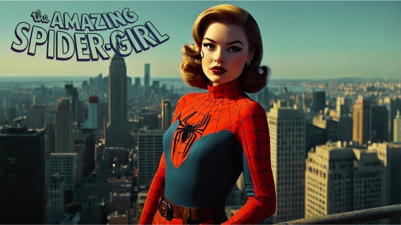 The Amazing Adventures of Spider-Girl -1950's Super Panavision 70 ...