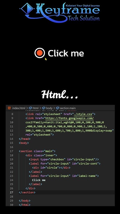 Create Interactive Checkbox Animation in HTML & CSS - YouTube