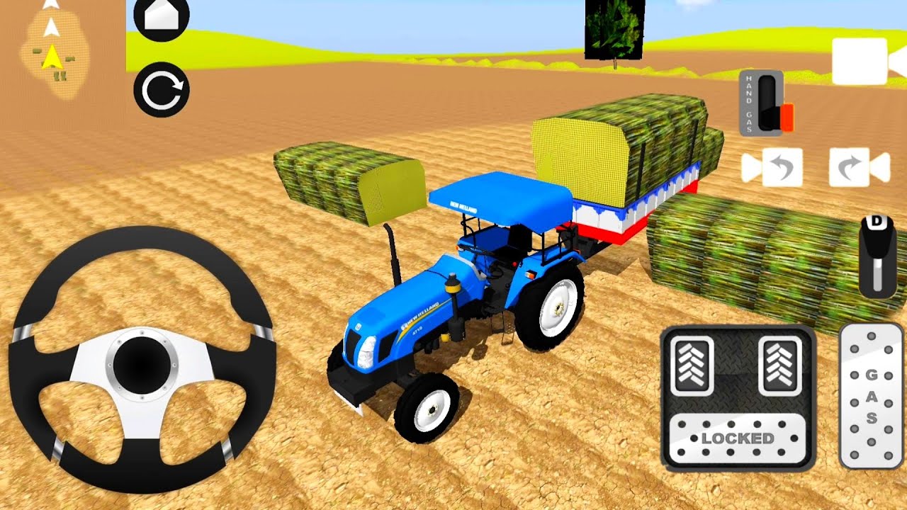 Indian Tracktor Simulator|Levels #10 Android Gameplay Tracktor Game |By ...