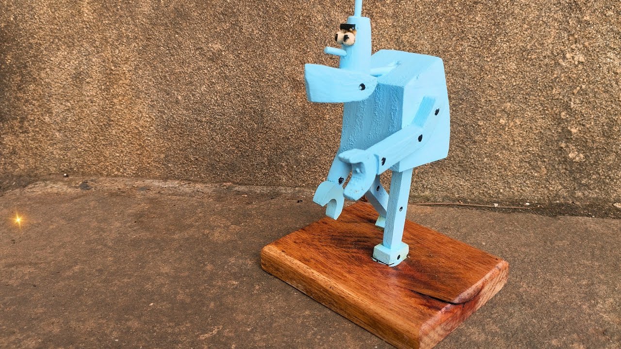 Como fazer um robô Frank puxa frango - YouTube