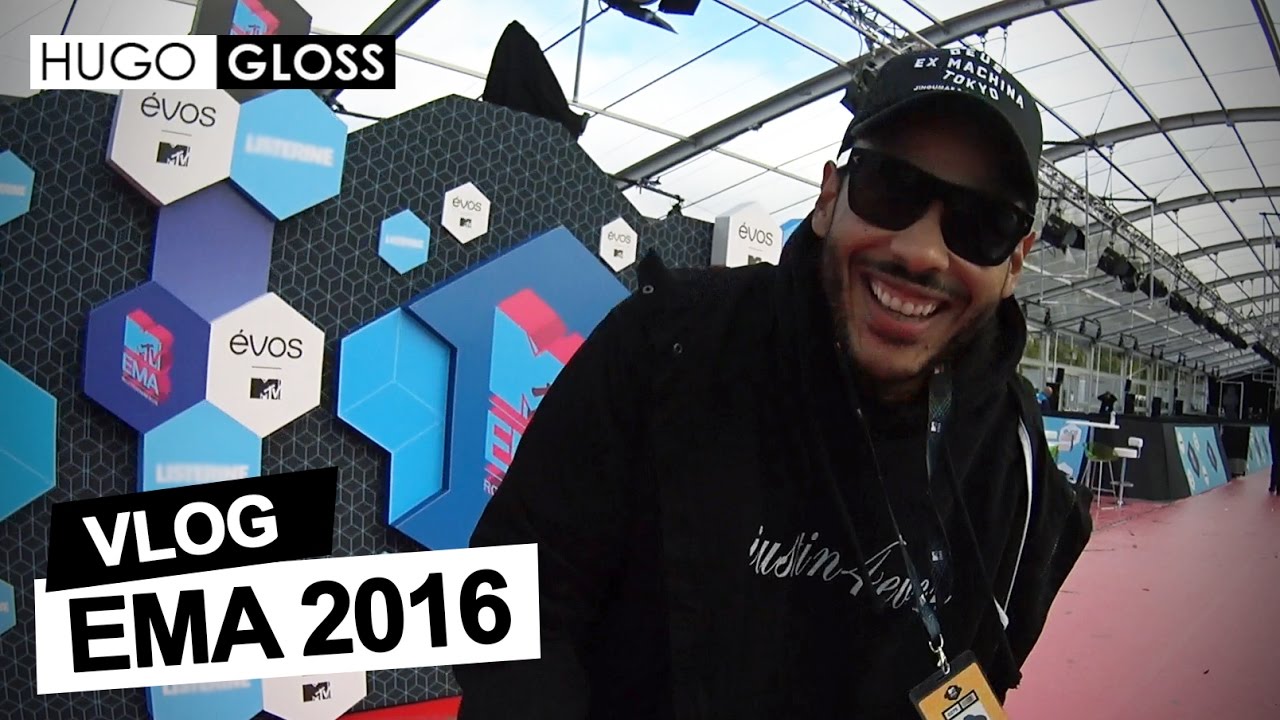 VLOG: Hugo Gloss mostra os bastidores do EMA 2016 - YouTube