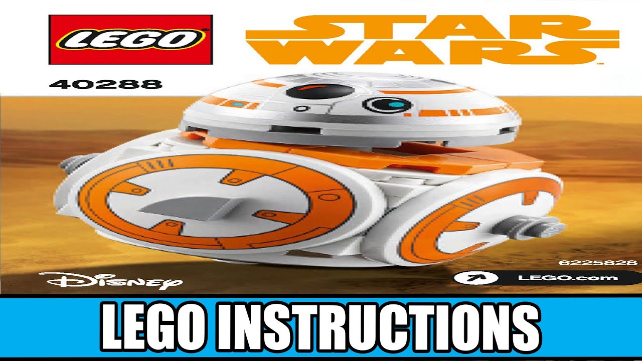 LEGO Instructions - Star Wars - 40288 - BB-8 - Promotional - YouTube