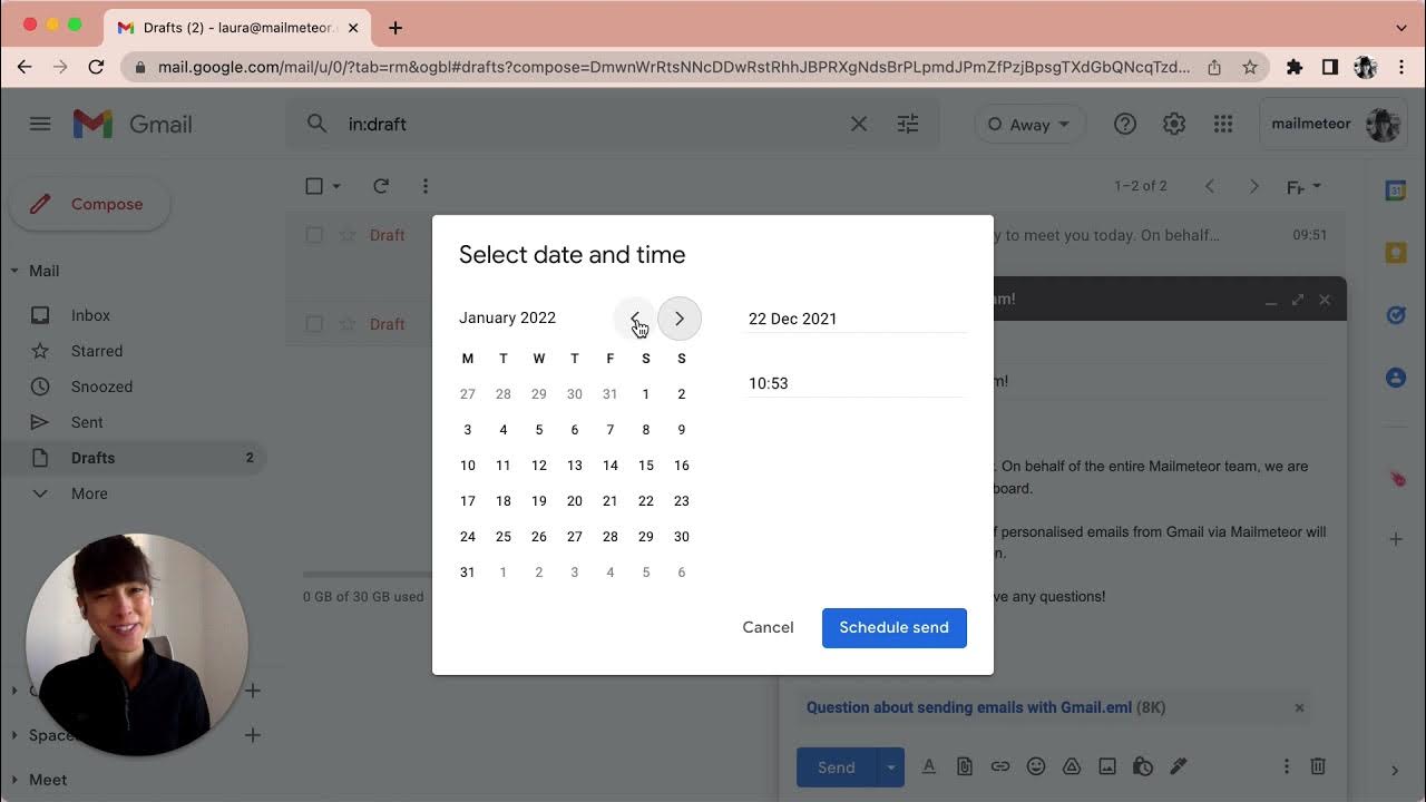 How to schedule email to send later in Gmail? (Gmail Tips & Tricks ...