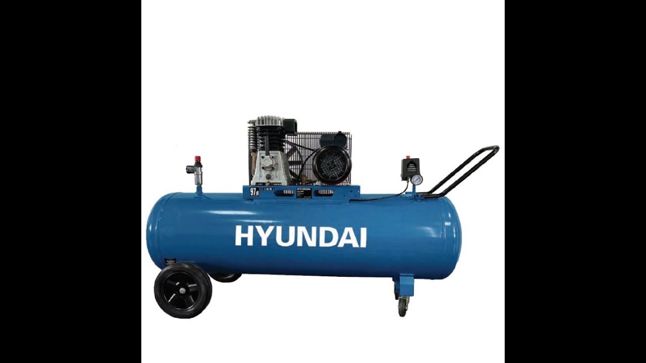 H201l 200lit 3hp 220v 400lit/min Αεροσυμπιεστης χιουνται μονοφασικος ...