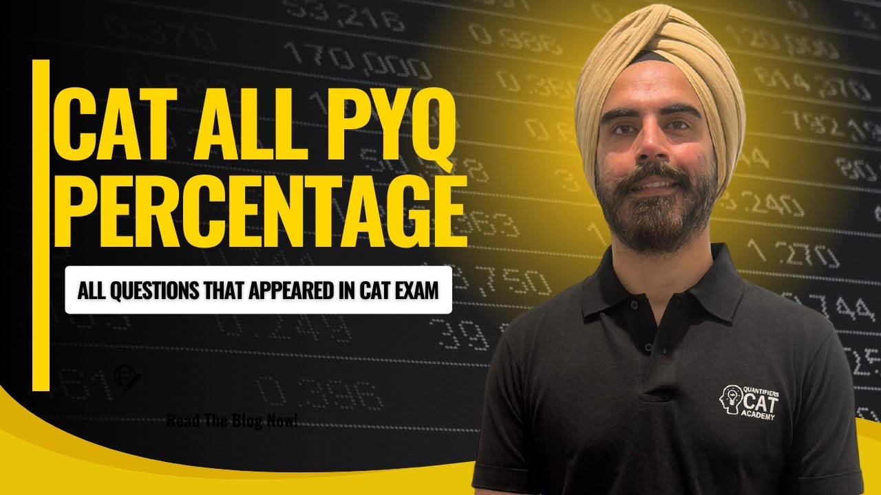 CAT Percentage Previous year Questions PYQ 24 - YouTube