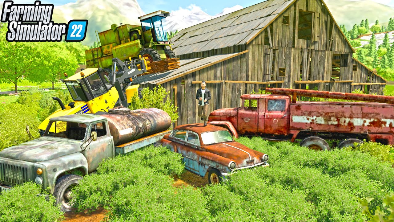 NEW SCRAPYARD HELPS HOARDERS IN FS22 | Farming Simulator 22 - YouTube