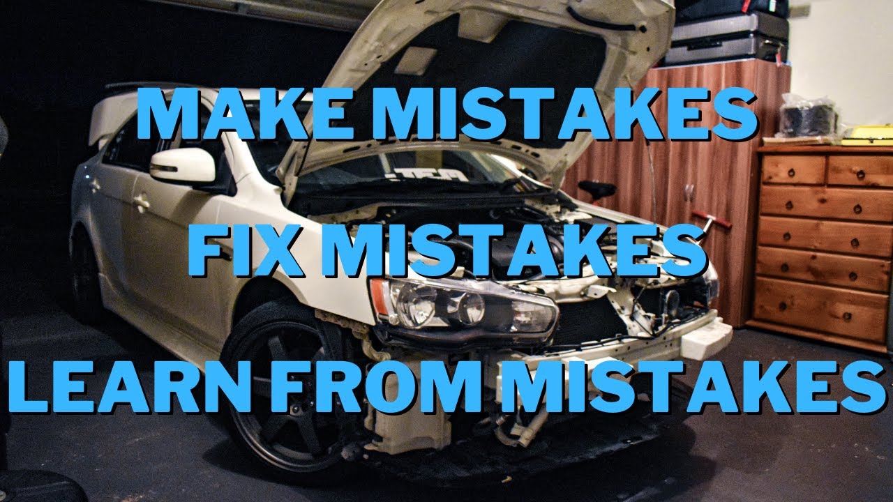 Make Mistakes, Fix Mistakes, Learn from Mistakes - YouTube
