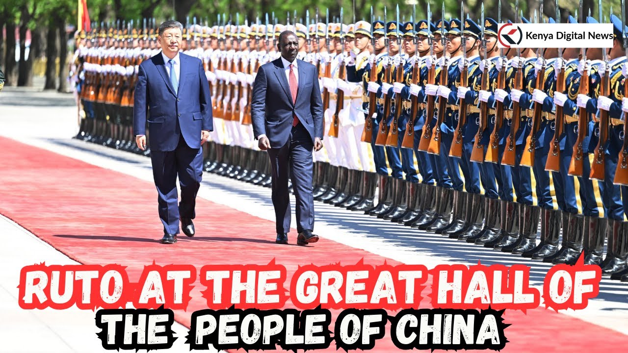 WHAT A WELCOME! President Ruto Received by Chinese President Xi Jinping ...