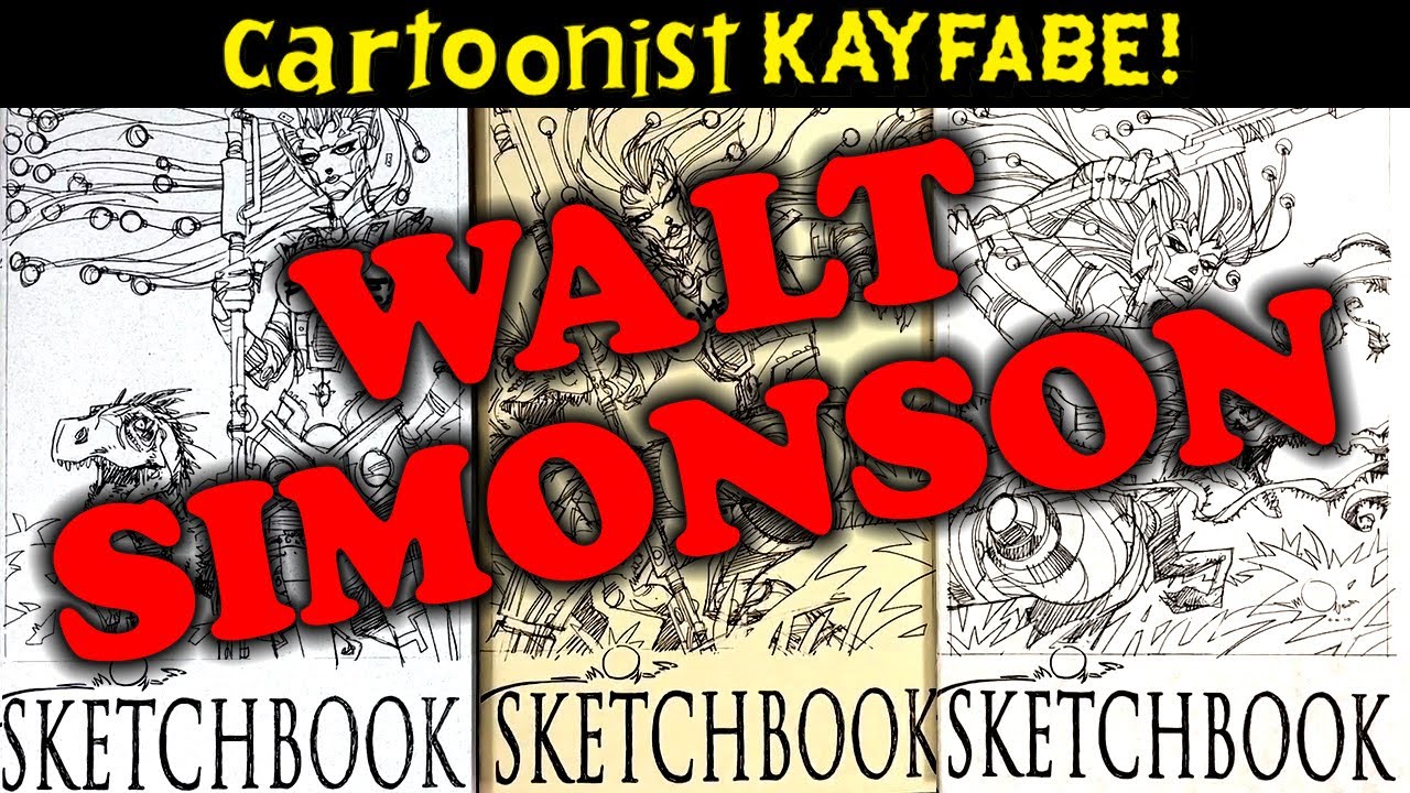 INSIDE Walt Simonson's SUPER RARE SKETCHBOOKS with Special Guest ...
