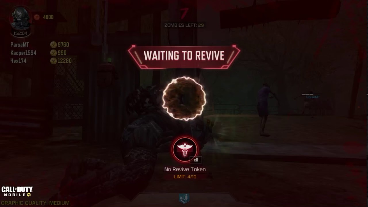 Cod mobile zombies survival mode - YouTube