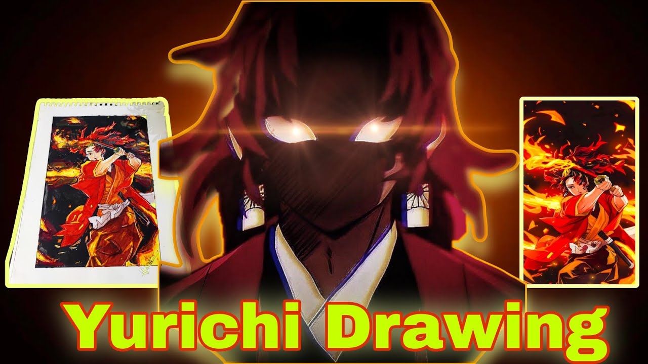 Yurichi Drawing with sword from Demon Slayer ll#demonslayer# ...