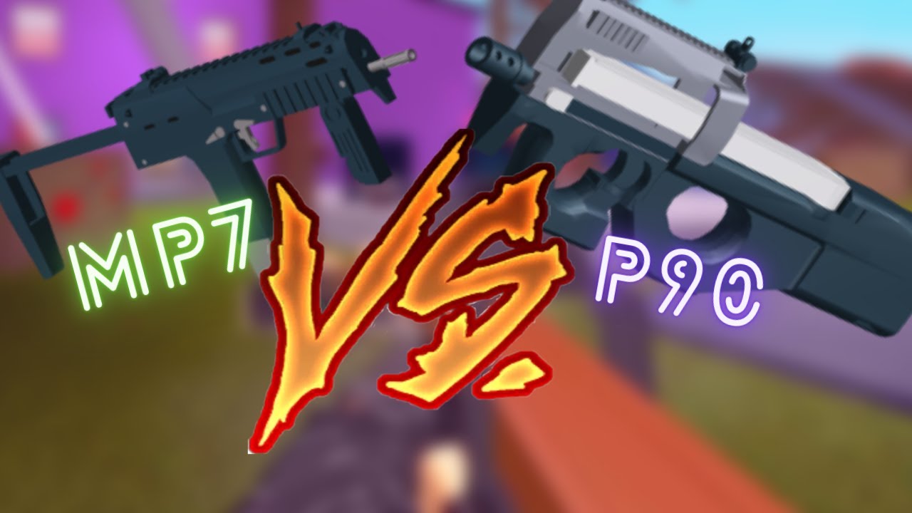 MP7 VS P90 Civvy Mag In Phantom Forces! - YouTube