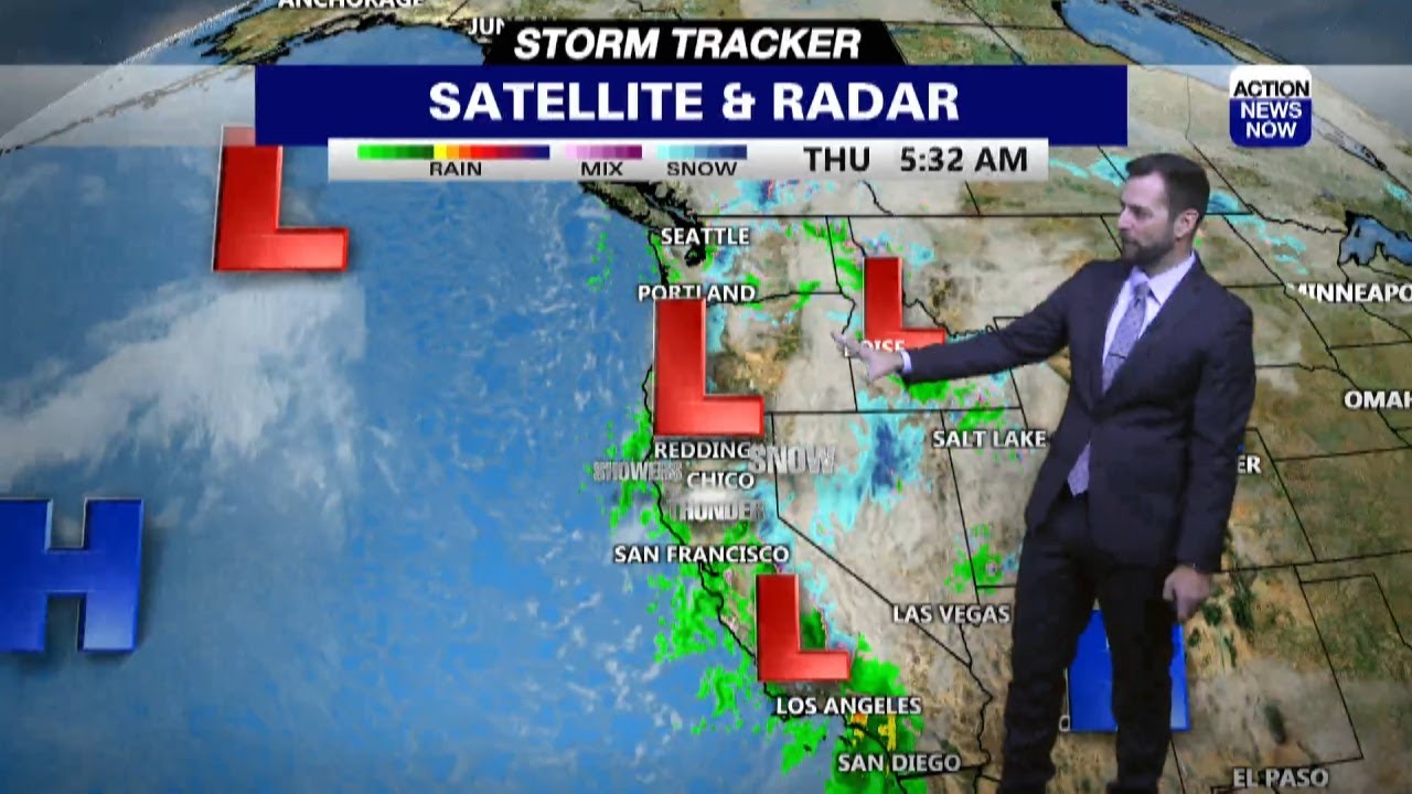 Storm Tracker Forecast: Scattered showers & possible thunderstorms ...