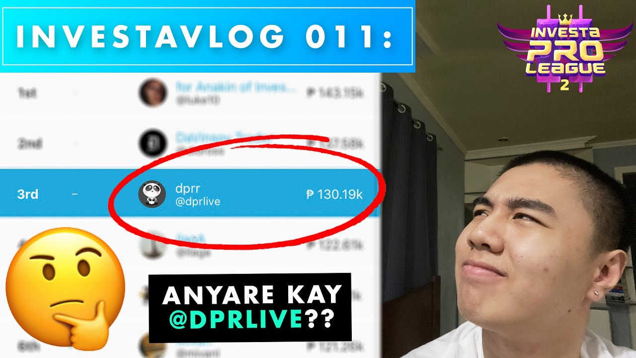 THE MISSING INVESTA PRO LEAGUE PARTICIPANT | Anyare kay @DPRLIVE? - YouTube