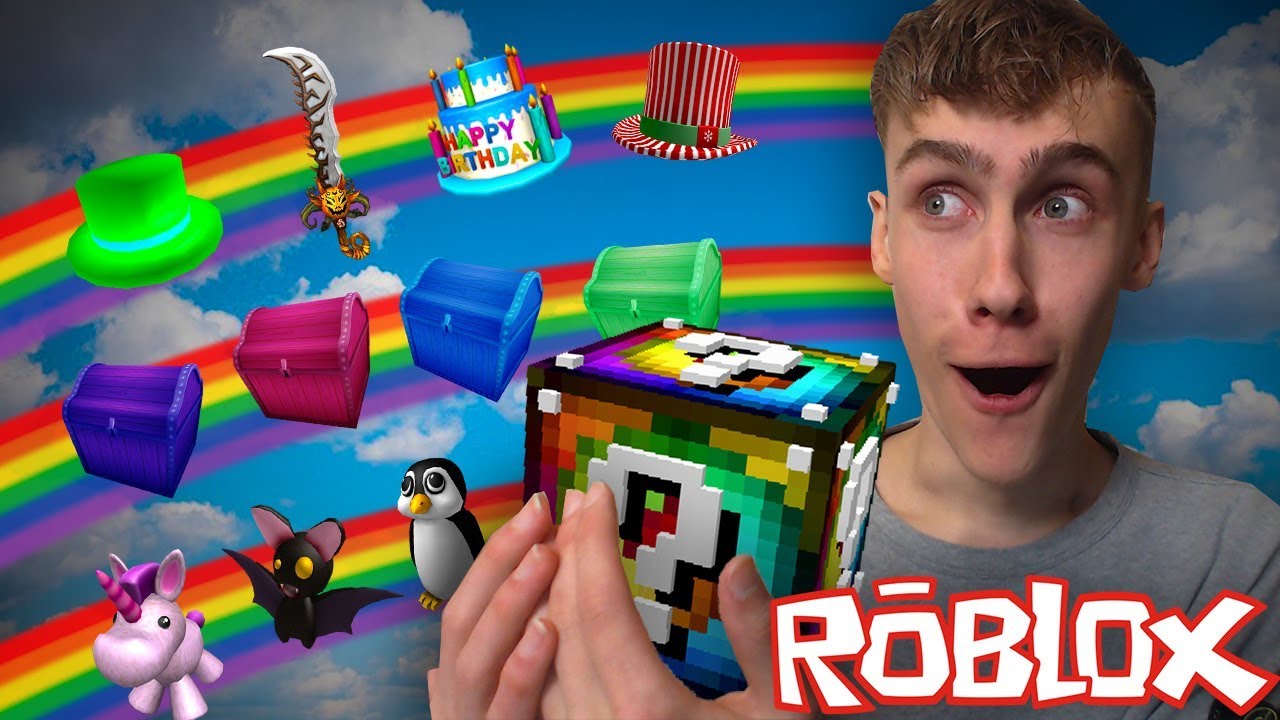 EERSTE RAINBOW LUCKY BLOCK OOIT! (Roblox) - YouTube