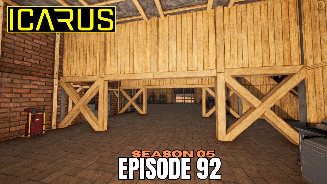 Dividing Into Rooms! Icarus Openworld Gameplay [S05E92] - YouTube