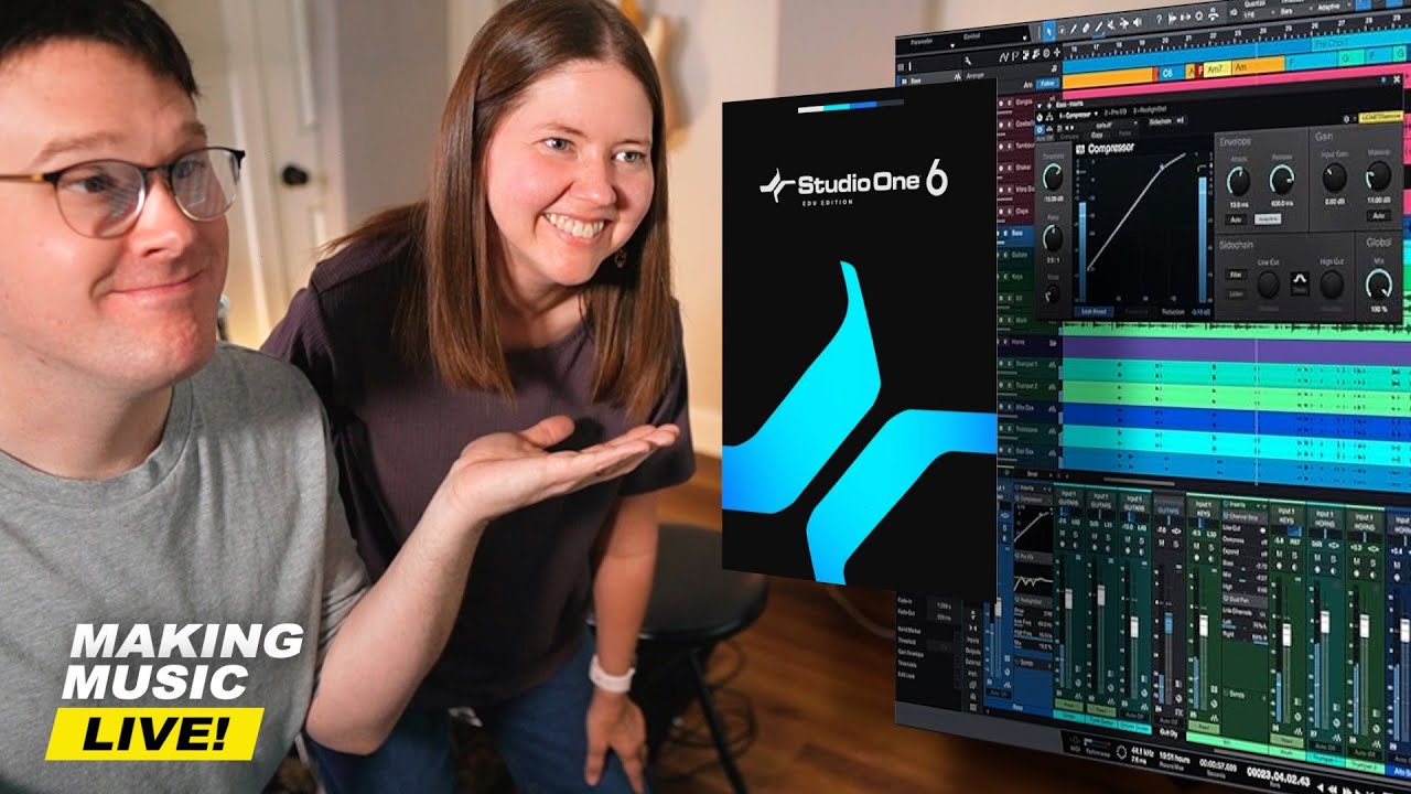 Recording BKG Vocals, Mixing, & Drum Samples in Studio One | Making ...