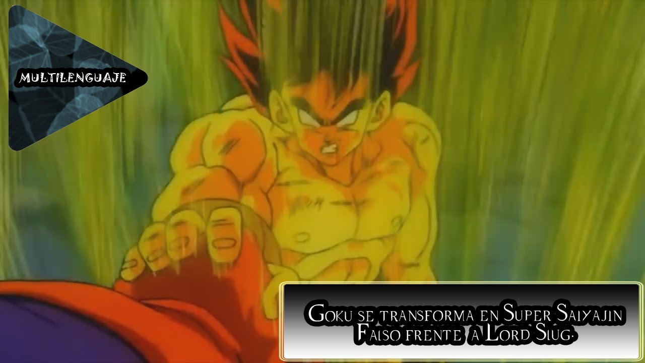 Goku se Transforma en Super Saiyajin Falso || DBZ Multilanguage - YouTube
