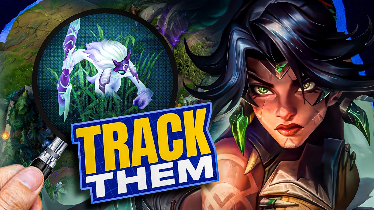 JUNGLE TRACKING Is Nidalee's BIGGEST STRENGTH - League Of Legends - YouTube