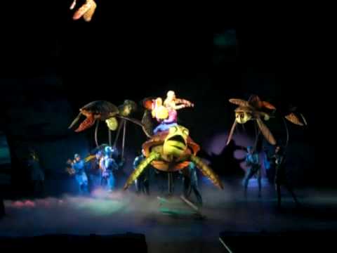 Finding Nemo the Musical - Go With the Flow - YouTube
