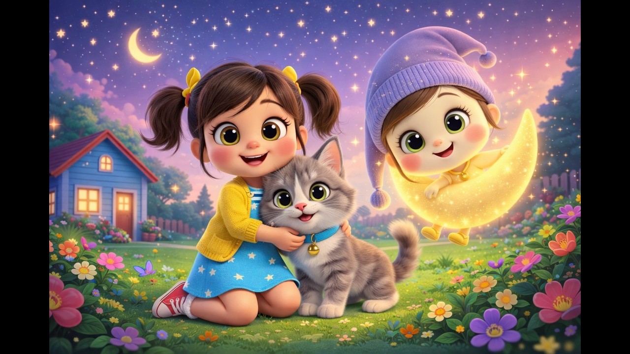 Gatito y Mi Dueña Pequeña 🐱💖 | Canción Infantil Alegre | Dibujos ...